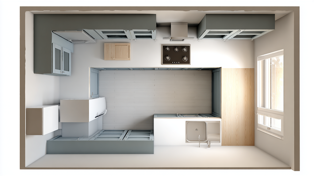 How to Create the Perfect Kitchen Cabinet Layout in UAE or Dubai？