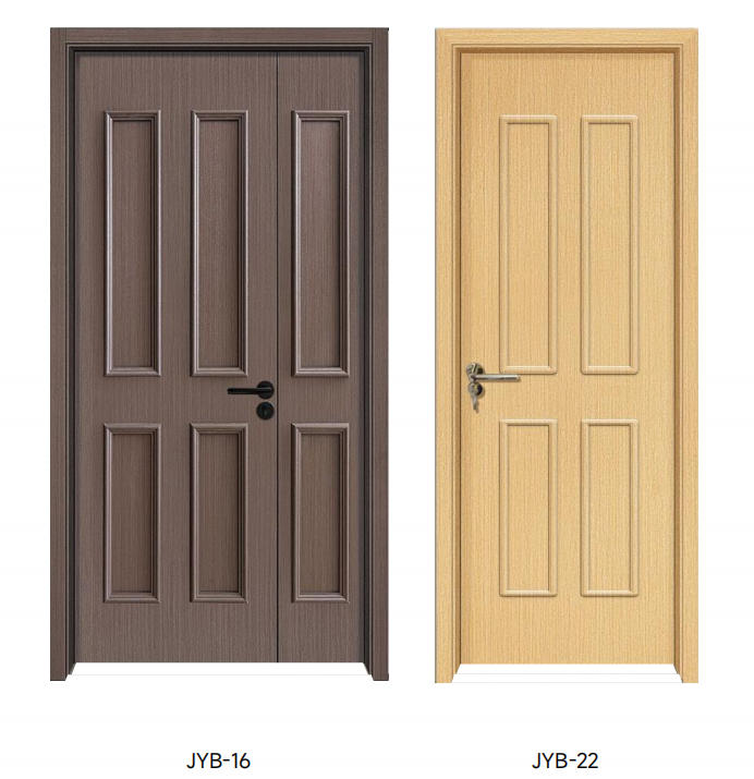 Customized Laminating Decorative Line Panels Door Designs - Jilphar Home